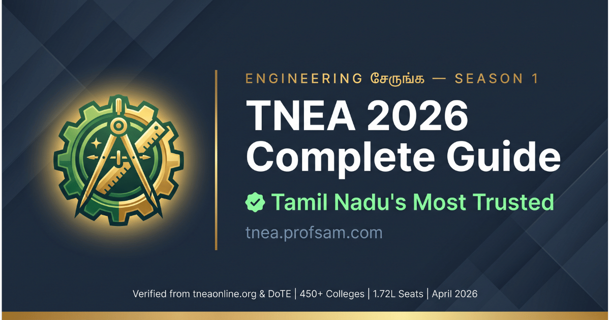 TNEA 2026 Complete Guide — Rank, Quota, Colleges & Counselling | tnea ...
